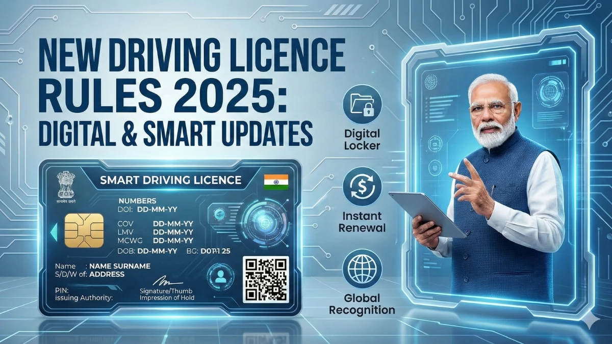 Driving Licence New Rules 2026 Central Government Announces Major
